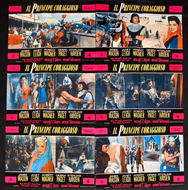 FOTOBUSTA IL PRINCIPE Brave James Mason Leigh Prince Valiant F74 EUR 53 ...