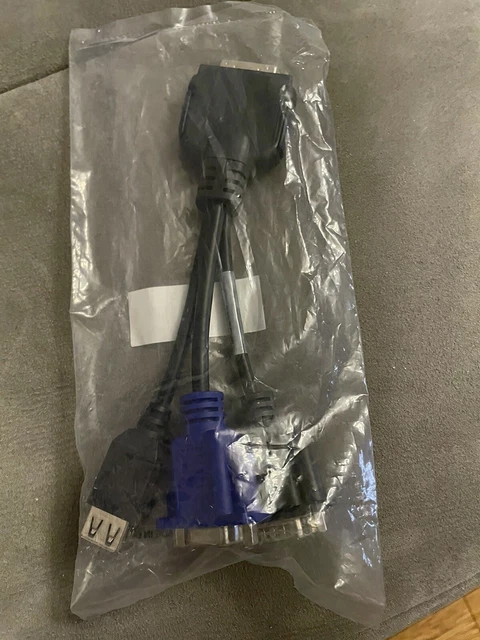 CISCO UCS VGA DB9 RS232 USB KVM Cable - 37-1016-01 £15.00 - PicClick UK