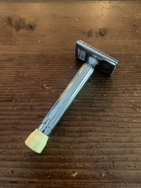 VINTAGE MERKUR ADJUSTABLE Safety Razor Made in Germany RARE Great ...