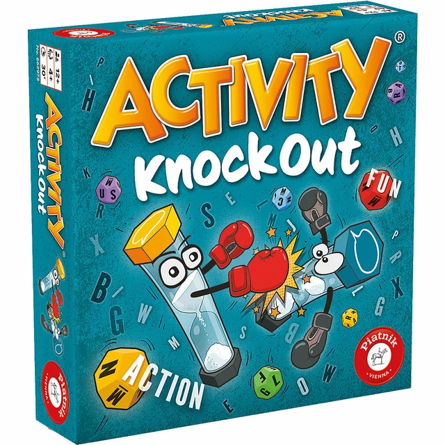 ACTIVITY KNOCKOUT BOARD Game Partyspiel Family Game Guessing Game $22. ...