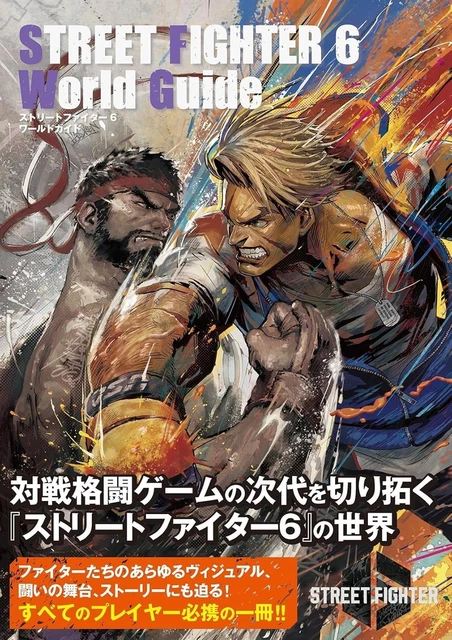 STREET FIGHTER 6 World Guide Softcover Book Capcom Japanese Game from ...