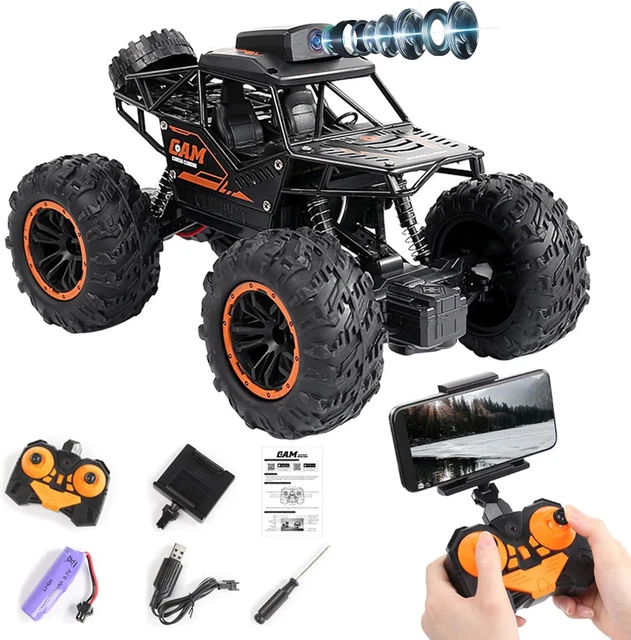 OBEST REMOTE CONTROL Off-Road Car with Camera,2.4G High-Speed Charging ...