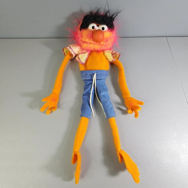 VINTAGE 1970S FISHER Price Jim Henson Muppets Animal Hand Puppet Doll £ ...