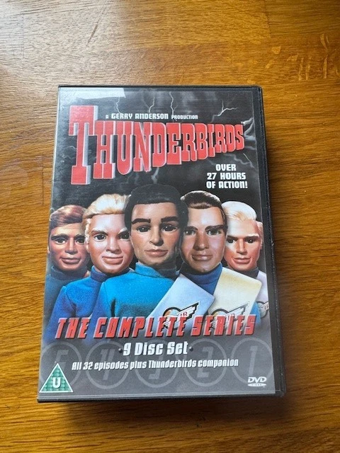 THUNDERBIRDS THE COMPLETE series, all 32 episodes on a 9 disc set £11. ...
