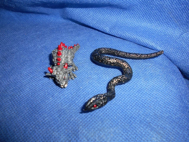 SCHLEICH ELDRADOR FIESE Ratte und giftige Schlange unbespielt top aus ...