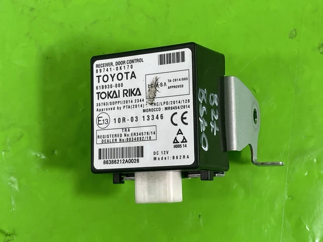 TOYOTA HILUX MK8 Door Control Module Receiver Unit Ecu 89741-0K170 2016 ...