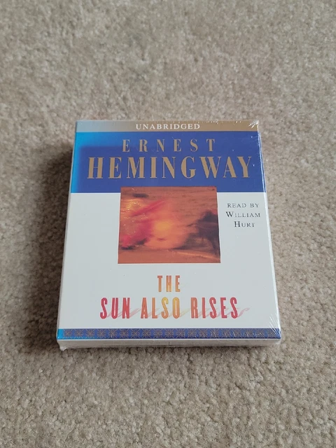 THE SUN ALSO Rises by Ernest Hemingway 2006 7 Compact Discs Unabridged ...