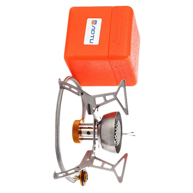 SMALL HIKING STOVE Portable Gas Cooker Barbecue Stove Camping Grill £23 ...