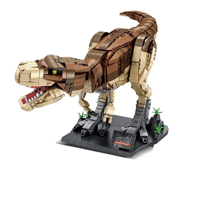 TYRANNOSAURUS REX JURASSIC World Building Blocks +1813 pcs EUR 219,99 ...