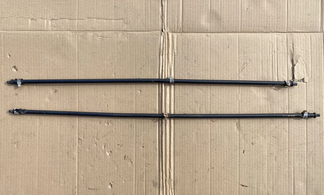 VW GOLF MK1 GTI Convertible Rear Parcel Shelf Support Bracket Bar Rods ...