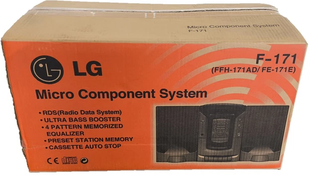 CHAÎNE HI-FI - CD- TUNER - CASSETTE - LG - FFH-171AD EUR 99,99 - PicClick FR