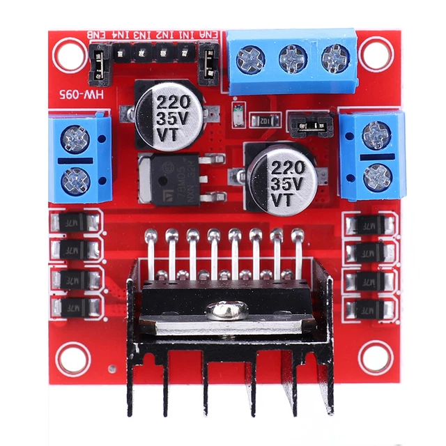 L298N DC MOTOR Driver Module 5V Stepper Motor Drive Module for Smart ...