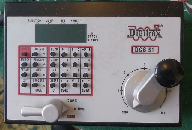DIGITRAX ZEPHYR EXTRA DCS51 DCC Model Loco Controller All Present And ...