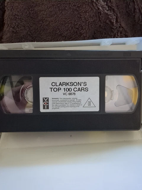 JEREMY CLARKSON - Top 100 Cars (VHS, 2001) £5.66 - PicClick UK