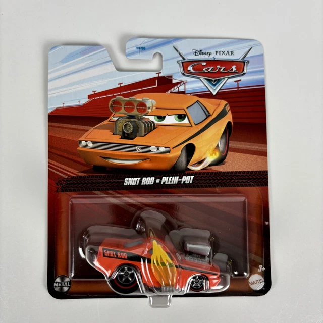 DISNEY PIXAR CARS Snot Rod With Flames Diecast Mattel Snotrod $29.99 ...
