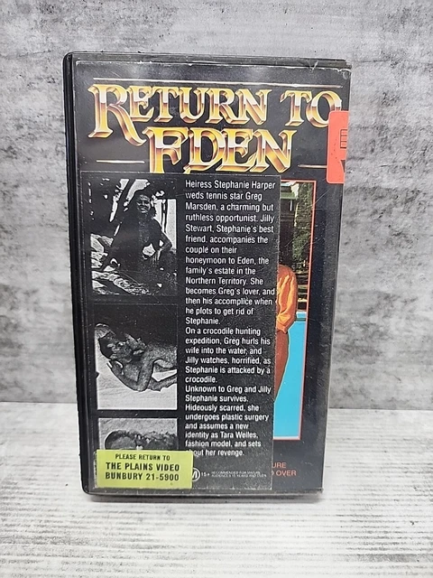 RETURN TO EDEN Part 3 VHS Movie Video Cassette Tape Australian Rainbow ...