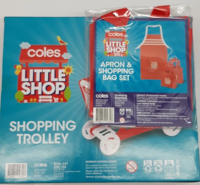 COLES LITTLE SHOP Mini Collectables 2nd Edition Shopping Trolley ...