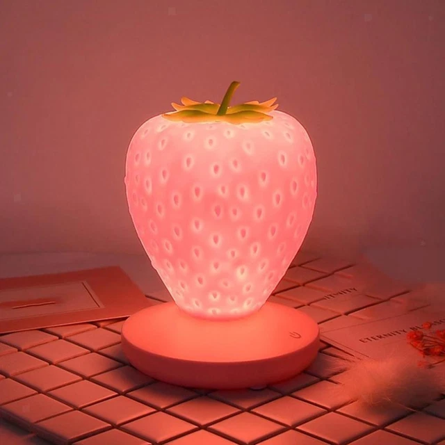 THE SILICONE NIGHT Light Touch Color Changing Lamp LED Cute Kids ...