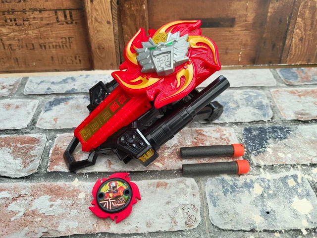POWER RANGERS SUPER Ninja Lion Fire Battle Morpher with Disk £22.95 ...