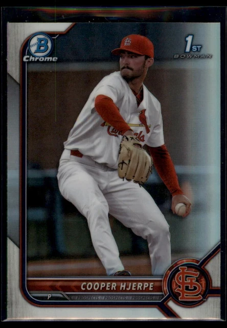 2022 RÉFRACTEUR BOWMAN Draft Cooper Hjerpe BDC-95 1er cardinal de Saint ...