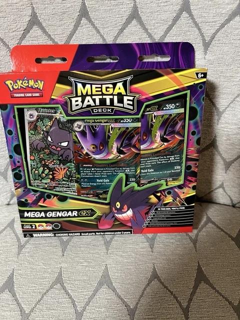 POKEMON TCG MEGA Battle Deck (Mega Gengar ex) Factory Sealed £0.93 ...
