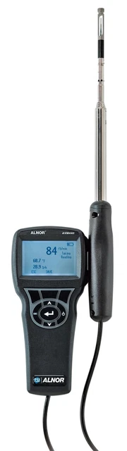 TSI ALNOR AVM440 Velometer Thermal Anemometer with Straight Probe ...