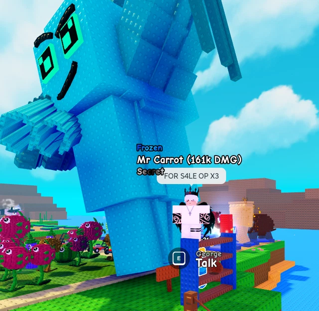 PLANTS VS BRAINROTS - 🧂Mr Carrot (Brainrot)🧂 - 161K/DMG/s £16.99 ...