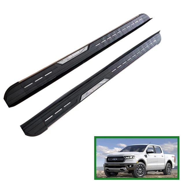 FIT FOR FORD Ranger T6 P703 RA 2023 2024 Running Board Side Steps Pedal ...