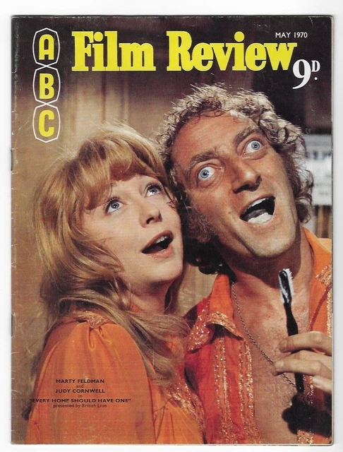 ABC FILM REVIEW Magazine MAY 1970 MARTY FELDMAN JUDY CORNWELL £8.00 ...