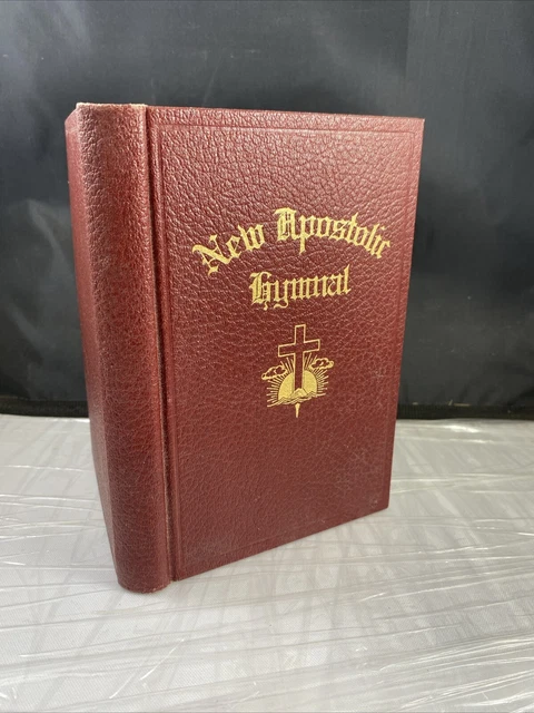 RARE VINTAGE 1950S Christian Hymnal ‘New Apostolic Hymnal Small Red ...