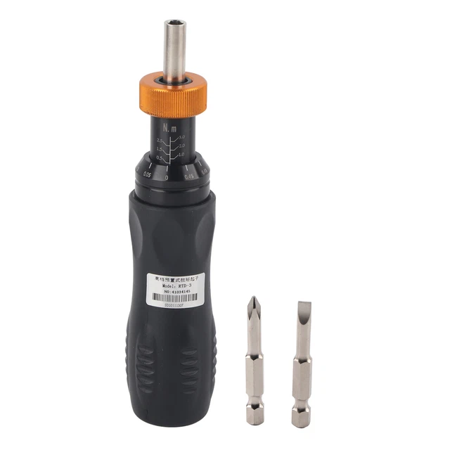 PRESET TORQUE DRIVER Precise Torque Screwdriver Adjustable Threaded $64 ...