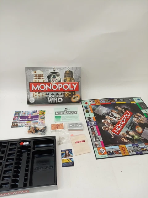 RARE NEW BOXED Monopoly 50th Anniversary Collectors Edition Dr Who ...