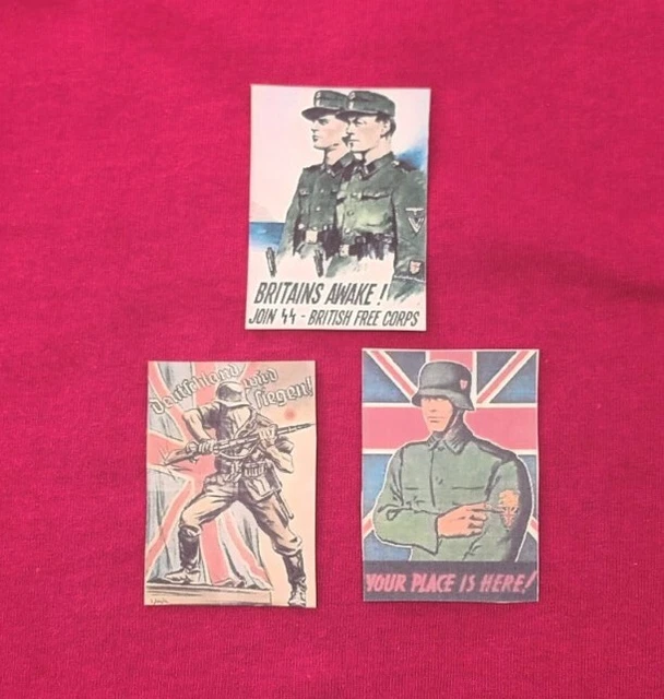 DIORAMA/DRAGON/DID 1.6 SCALE WW2 German posters. * LOOK* £1.50 ...