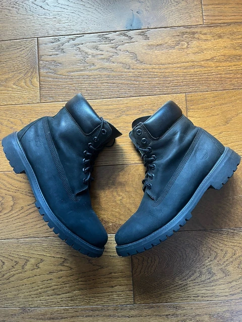 TIMBERLAND 6 INCH Premium Boots Uk9 Black £52.69 - PicClick UK