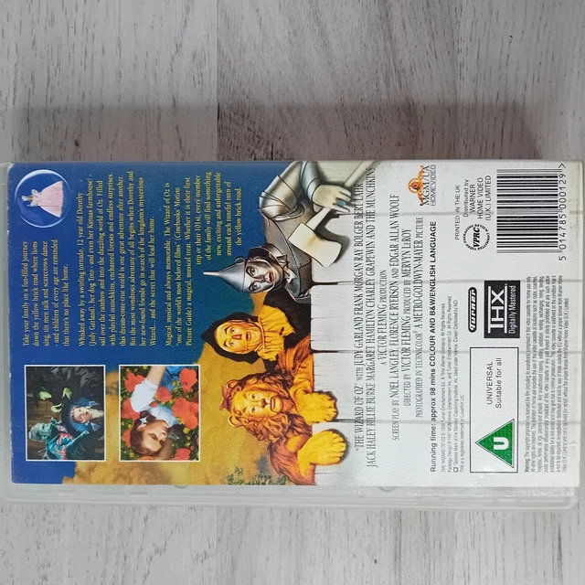 WIZARD OF OZ Vhs Tape - Rare Retro Movie Series £10.28 - PicClick UK