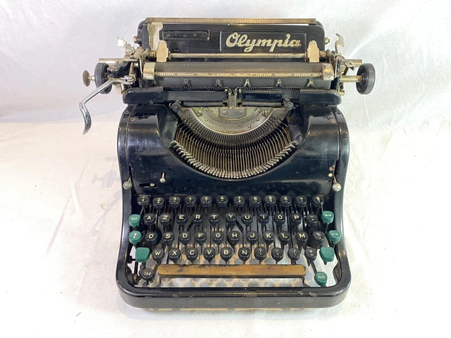MACHINE À ÉCRIRE De COLLECTION Olympia MODEL 8 TYPEWRITER VINTAGE De ...