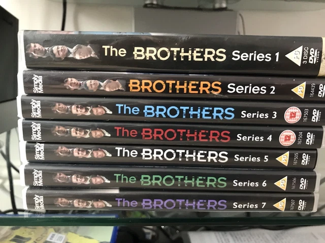 THE BROTHERS COMPLETE Collection Series 1-7 DVD Set Region 2 PAL £99.50 ...