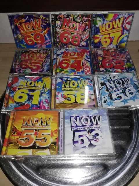 NOW THAT`S WHAT I Call Music X 11 Cd`s 53,55,56,58,61,63,64,65,67,68,69 ...