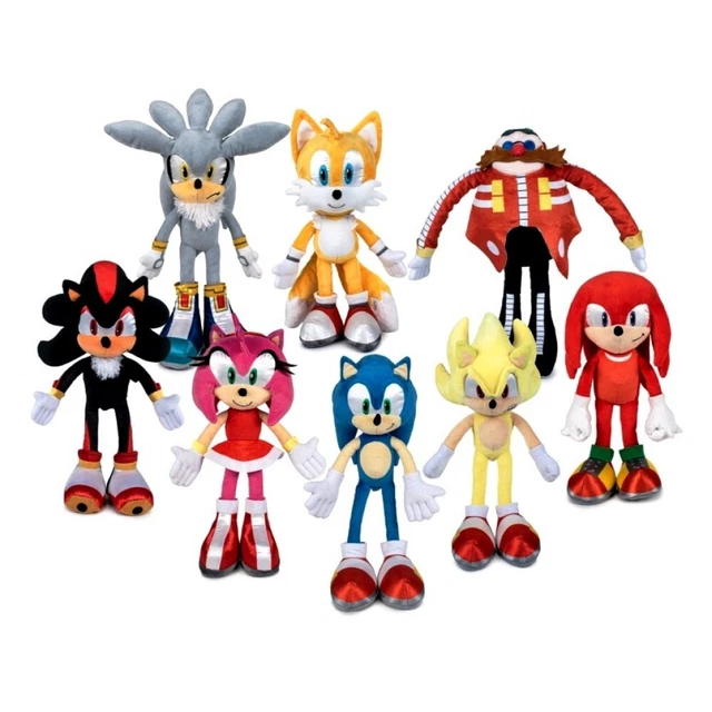 SONIC THE HEDGEHOG 13"/31cm Plush Assortment Toy Teddy Figures BNWT £21 ...