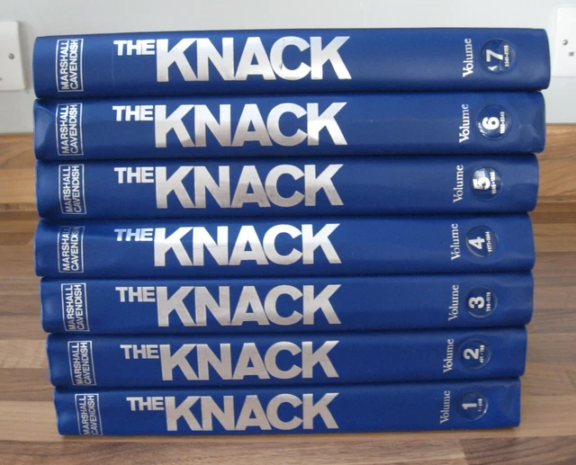 THE KNACK DIY Magazine Complete 7 Vols + Index in Original Binders ...