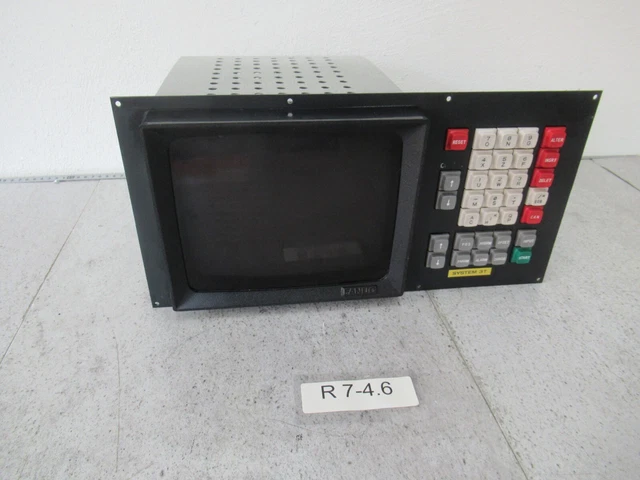 FANUC A02B-0063-C001 HMI Unit Fanuc MDI/CRT Unit with Keyboard A16B ...