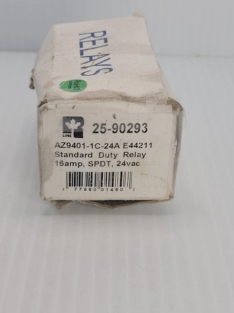 25-90293 FAN RELAY AZ9401-1C-24A-E44211 NOS $64.99 - PicClick CA