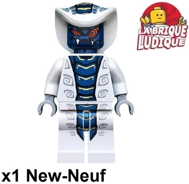 LEGO NINJAGO RATTLA Snake Grey Blue Snake Minifig Figure njo033 NEW £7. ...