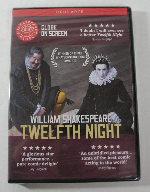 SHAKESPEARE'S GLOBE DVD Twelfth Night NTSC * NEW * £20.00 - PicClick UK