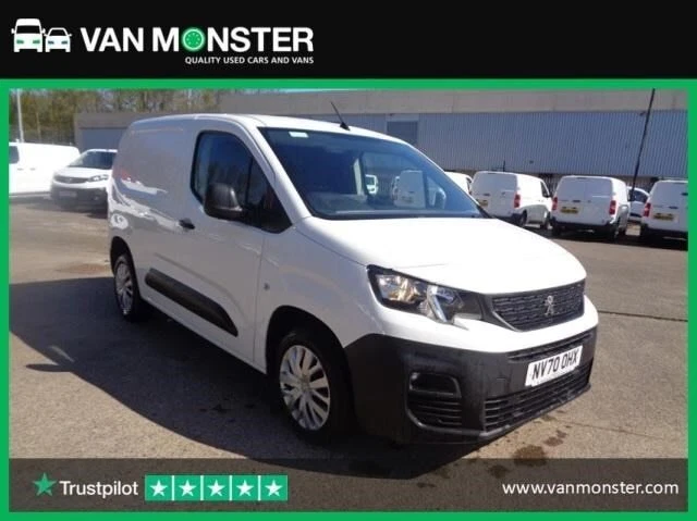 PEUGEOT PARTNER 1000 1.5 Bluehdi 100 Professional Van Small Van Diesel ...