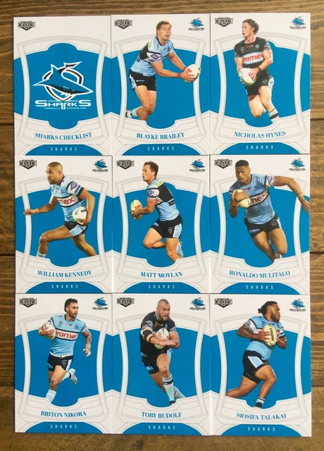 2023 NRL ELITE Series Rugby League Cards - Cronulla Sutherland Sharks ...