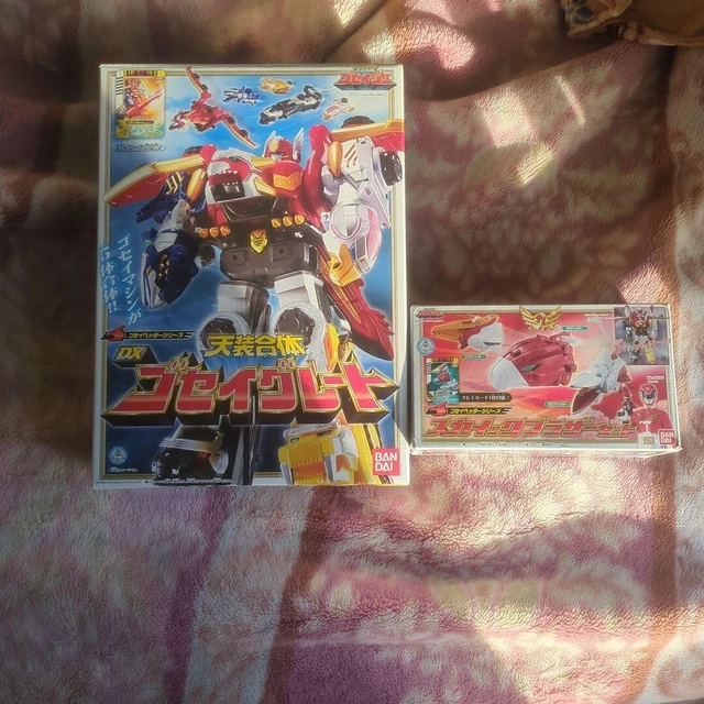 SET POWER RANGERS Tensou Sentai Goseiger DX Gosei Great Skick Brothers ...