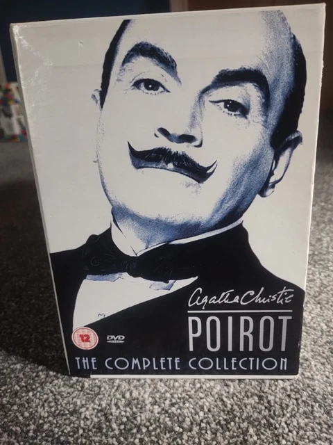 AGATHA CHRISTIE'S POIROT The Complete Collection Box Set. 24 DVDS ...