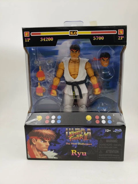 FIGURINE ARTICULÉE STREET Fighter II Ryu 1P non ouverte couleur 1/12 Jada Toys EUR 148,74 ...