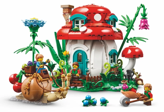 LEGO BRICKLINK DESIGNER program Series 2 Mushroom House Pre-order EUR ...